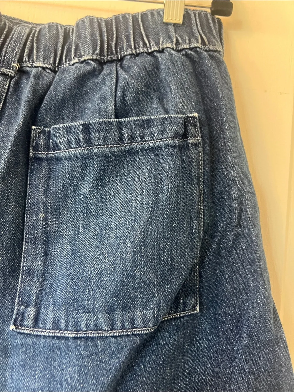 GAP | Shorts | Like New Gap Dark Blue Denim Cargo Shorts Size M | Poshmark